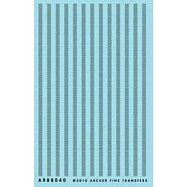 Archer - Railroad Decals - 3D Resin Louvers - 14" Wide - 108-88040
