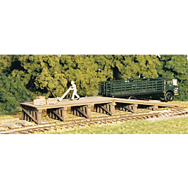 Monroe - Railroad Loading Ramp & Dock - Kit - 6-3/4 x 1-3/8 x 5/8" 12.7 ...