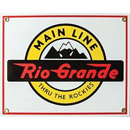 Phil Derrig Designs - Railroad Sign - Denver & Rio Grande Western - 234-221