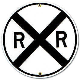 Phil Derrig Designs - Railroad Sign - Railroad Crossing (RXR)-Style ...