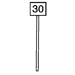 Stewart Pr - Railroad Speed Limit Signs - Square - 683-859