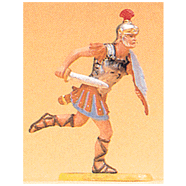 Preiser - Roman Legions Figures 1/25 Scale - Soldier Running w/Sword ...