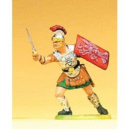 Preiser - Roman Legions Figures 1/25 Scale - Soldier w/Sword #2 - 590-50213