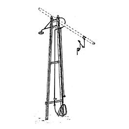 Diamond - Roundhouse/Enginehouse Terminal Utility Pole - 239-410