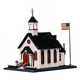 Life-Like - Rural Chapel - Kit - 433-7464