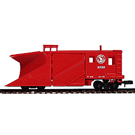 Walthers - Russell Snow Plow - Great Northern (red) - 932-8503