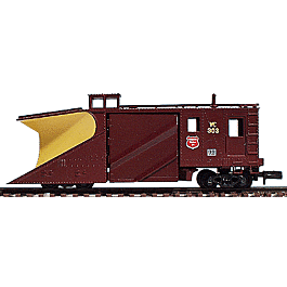 Walthers - Russell Snow Plow - Wisconsin Central (Maroon) - 932-8509