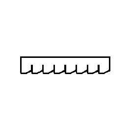 BTS - Saw Tooth Shingles - 464-1008
