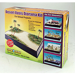 Woodland - Scene-A-Rama(TM) Diorama Kits - Desert Oasis - 785-4112