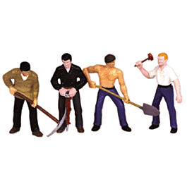 Life-Like - SceneMaster(TM) Figures - People Working - 433-1801