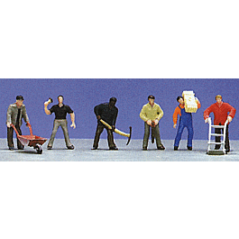Life-Like - SceneMaster(TM) People Working - Railroad Workers - 433-1690
