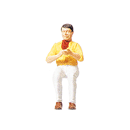 Merten - Seated People - Man Clapping - 447-5