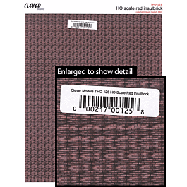 Clever - Self-Adhesive 8-1/2 x 11" Textured Sheet - Insulbrick (Asphalt ...