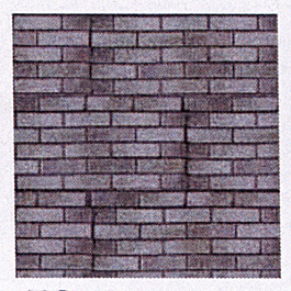 Clever - Self-Adhesive 8-1/2 x 11" Textured Sheet - Insulbrick (Asphalt ...