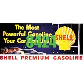 Tichy - Shell Premium Gasoline Billboard - Kit - 293-8424