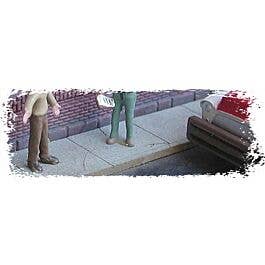 Bar Mills - Sidewalk - Kit - 125 Scale Feet - 171-683