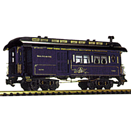 AristoCraf - Sierra Passenger Car - Combine - Baltimore & Ohio - 614-31102
