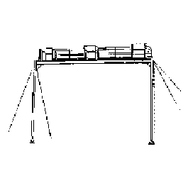 NJ Intl - Signal Bridge Kit - I-Beam 2 Track - 525-4006