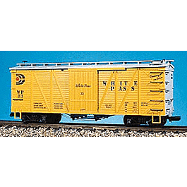 USA - Single-Sheathed Outside-Braced Boxcar - White Pass & Yukon ...