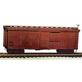 JV Model - Single-Sheathed Wood Boxcar - Kit - Includes Trucks ...