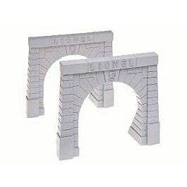 Lionel - Single Track Cut Stone Tunnel Portals w/Raised LIONEL ...
