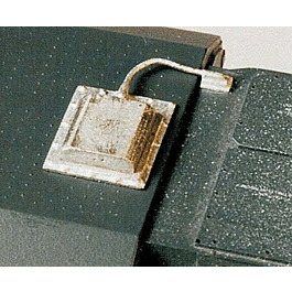 Det West - Small Square GPS Dome (Angled-Top) - w/Conduit - 235-321