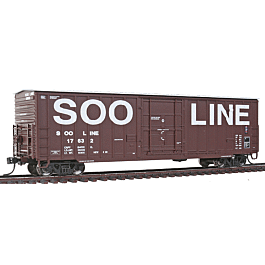 Fox Valley - Soo Line-Built 7-Post Boxcar - Ready to Run - Soo Line #2 ...