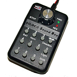 MRC - Sound Box for DC or DCC - Steam & Diesel - 500-1025