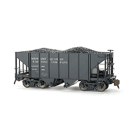 Bachmann - Spectrum(R) East Broad Top 2-Bay Steel Hopper 1:20.3 Scale - Midwest Quarry & Mining ...