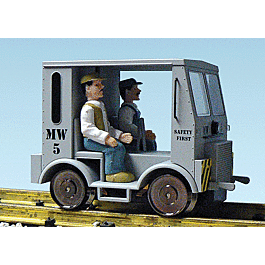 USA - Speeder Track Inspection Car - Maintenance of Way (gray) - 748-22650