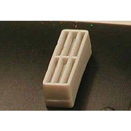 Cal Scale - Square Diesel Exhaust Stack - Plastic pkg(2) - 190-190646