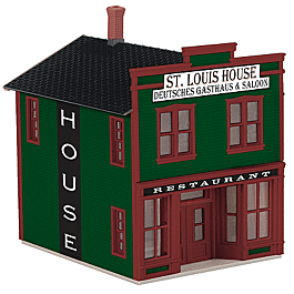 MTH - St. Louis House 2-Story Store Front Building - 507-3090344