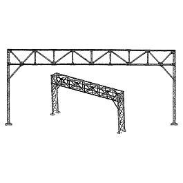 NJ Intl - Standard Signal Bridge - Kit - For 3-4 Tracks - 525-4007