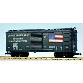 USA - Steel Boxcar - US Army "Operation Enduring Freedom" Boxcar (green ...