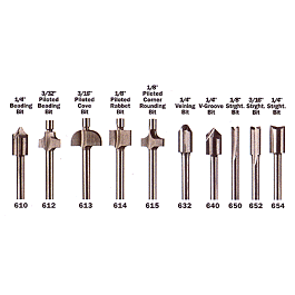 Dremel - Steel Router Bit - Piloted Corner Rounding - 250-615