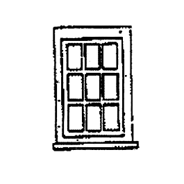 SS Ltd - Steel Sash Nine Light Windows - 650-2078