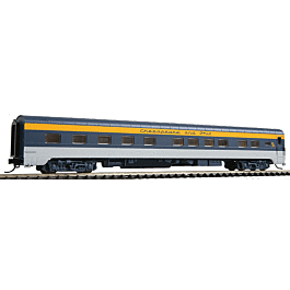 Walthers - Streamlined Pullman-Standard 10-6 Sleeper Ready to Run - Cheasapeake & Ohio - 932-55039