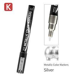 DSPIAE - Super Metallic Color Paint Marker - Silver - 314-MKA11