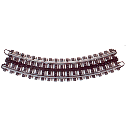 K-Line - Supersnap Track w/Shadow Rail - 1/2 31" Curve - 401-707