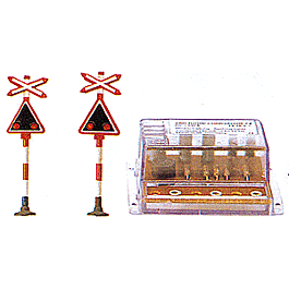 Busch - Swiss Style Crossing Signals - 189-5966