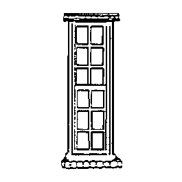 SS Ltd - Tall, Narrow 12 Light Windows - 650-2073