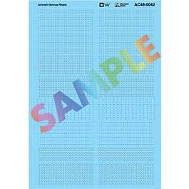 Microscale - Texture Decal Set - Various Aircraft Rivets - 460-AC480042