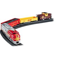 Bachmann - The American Diesel Train Set - Santa Fe - 160-653
