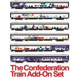 Rapido - The Confederation Train Add-On 6-Car Set ***CANCELED*** - 1968 ...