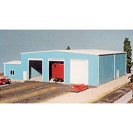 Pikestuff - The Shops w/Add-On Office - Kit - 9-5/8 x 11-1/16" 24.4 x ...