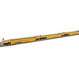 Walthers - Thrall 5-Unit Rebuilt 40' Well Car - Ready to Run - Trailer-Train DTTX #740366 A-E ...