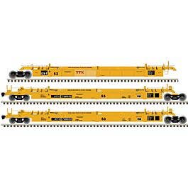 Atlas - Thrall 53' 3-Unit Articulated Well Car - Ready to Run - Master ...