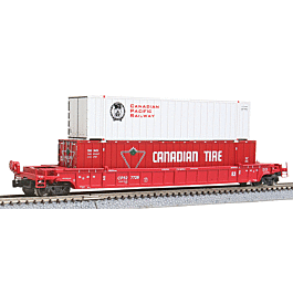 American Z - Thrall 53' Well Car w/Containers - Ready to Run - Canadian ...