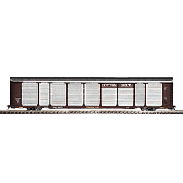 Walthers - Thrall 89' Tri-level Enclosed Auto Carrier- Assembled - SSW (Cotton Belt) - 932-4867