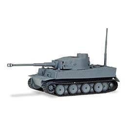 Herpa - Tiger Battle Tank V1 - Assembled - With Add-on Armor and ...
